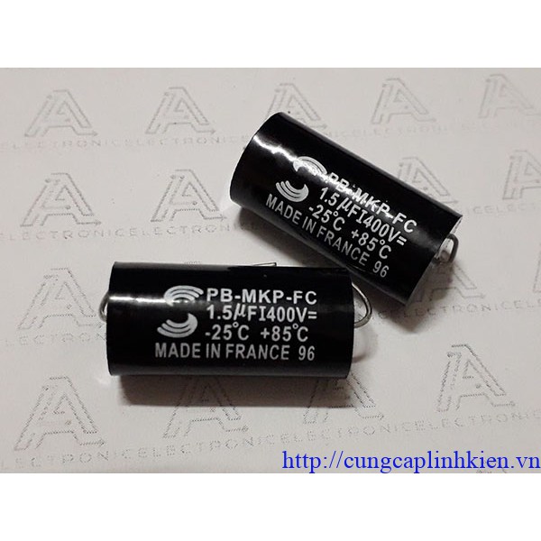 Tụ không phân cực phân tần loa SoLen MKP 1.5uF 400V G2-F3 | Shopee Việt Nam