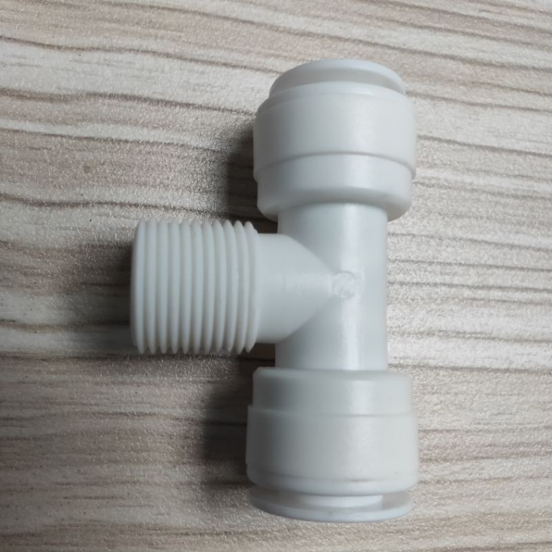 Tê ren 17 ra dây 10, dây 6, tê cân ren 13/ dây 6. tê lệch 13/d6 ...