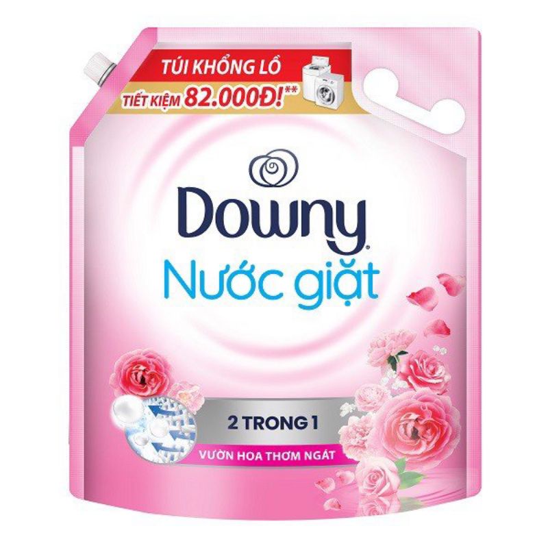 NƯỚC GIẶT DOWNY 2 TRONG 1 HƯƠNG VƯỜN HOA THƠM NGÁT 2KG/3.05KG | Shopee ...