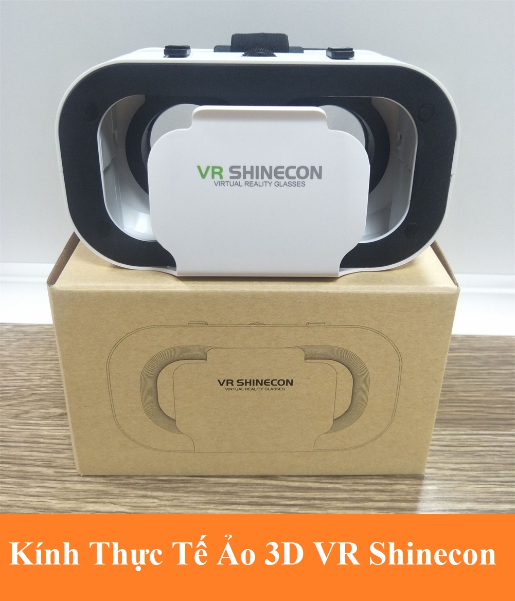 Combo Kính Thực Tế ảo 3D VR Shinecon 5.0 Thế Hệ Mới+ Tay cầm chơi game ...