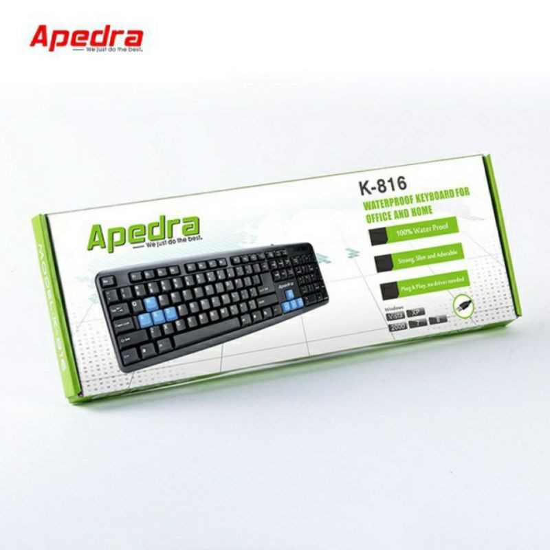 Bàn phím KB APEDRA K816 USB | Shopee Việt Nam