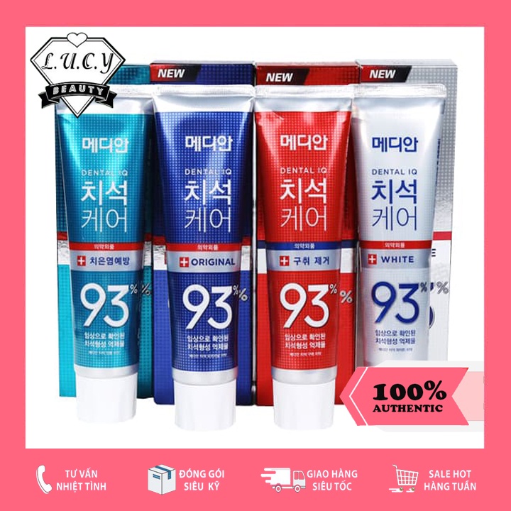 Hàng Hàn- Kem Đánh Răng Median Dental IQ 93% Hàn Quốc 120g Chính Hãng ...