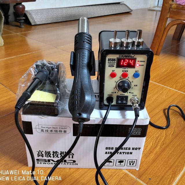 Máy khò và hàn thiếc KAWH 8586 | Shopee Việt Nam