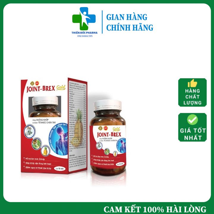 Viên Uống JOINT - BREX GOLD Giúp Tái Tạo, Phục Gồi Mô Sụn Khớp Bị Tổn ...