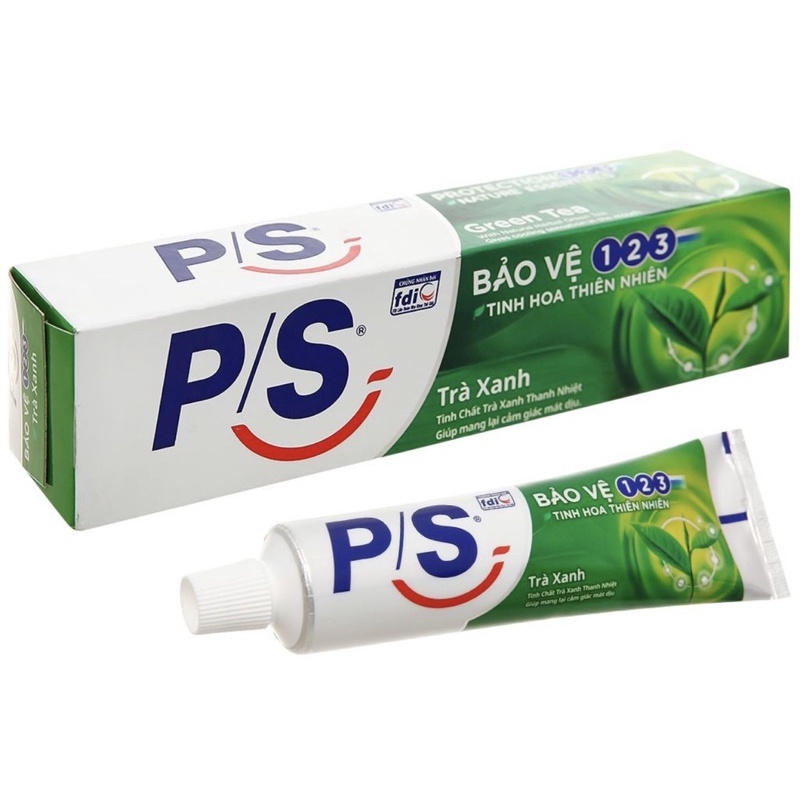 Kem Đánh Răng PS Trà Xanh 30g - 100g - 230g | Shopee Việt Nam
