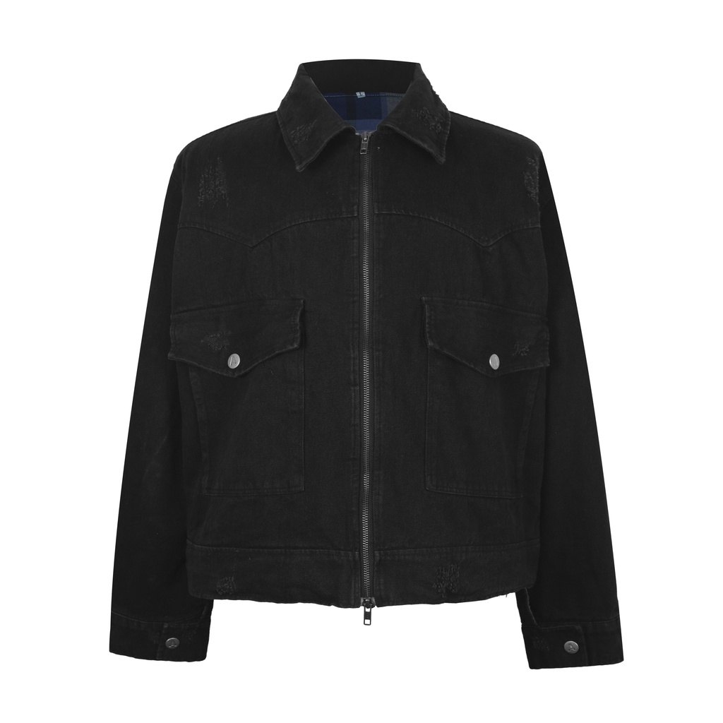 ÁO KHOÁC JEANS 2 MẶT AA STU - AA STU. ® FLIP JACKET // Aastudio ...