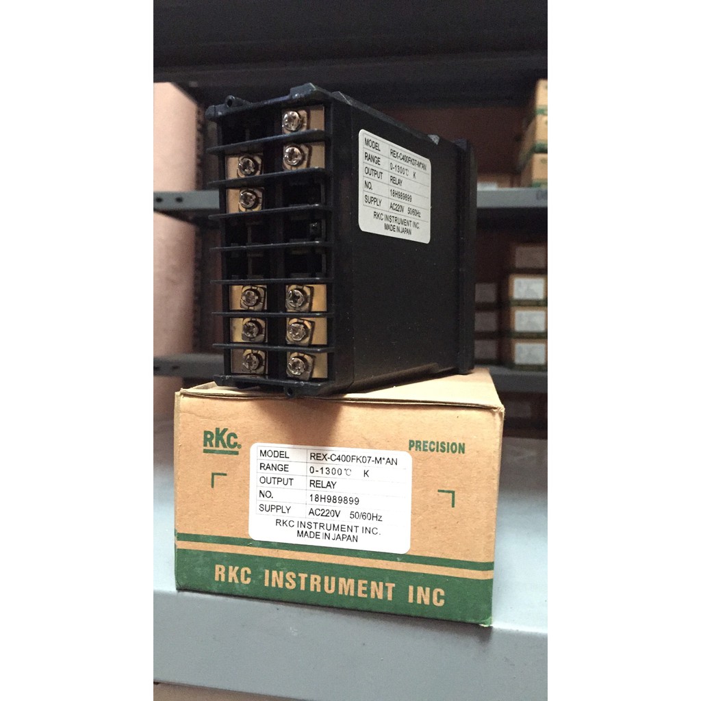 Bộ điều khiển nhiệt độ (Đồng hồ nhiêt độ) RKC C400, FK07, SSR, Relay ...