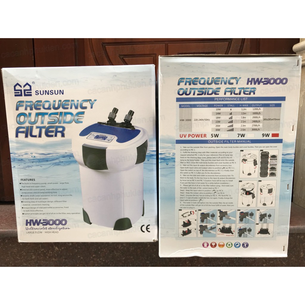 Lọc thùng SUNSUN HW-3000 | Shopee Việt Nam