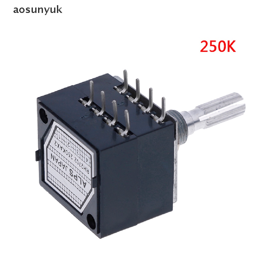 Chiết áp điều khiển âm lượng khuếch đại âm thanh Alps 250K | Shopee ...