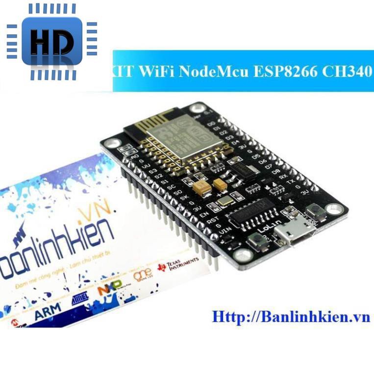 KIT WiFi NodeMcu ESP8266 CH340 | Shopee Việt Nam