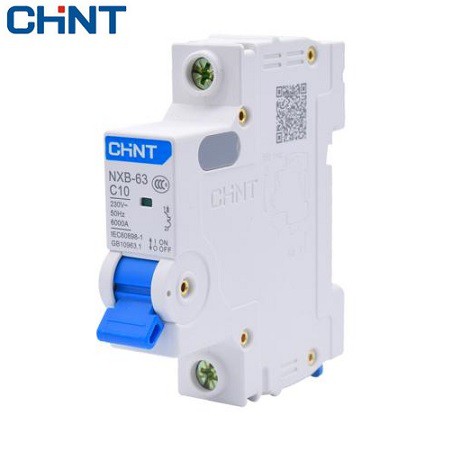 Aptomat Chint NXB-63 1P 10A, 16A, 20A, 25A ,cầu dao tự động đóng cắt thiết bị điện | Shopee Việt Nam