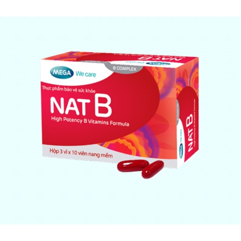 Viên uống bổ sung vitamin Nat B hộp 30 viên | Shopee Việt Nam