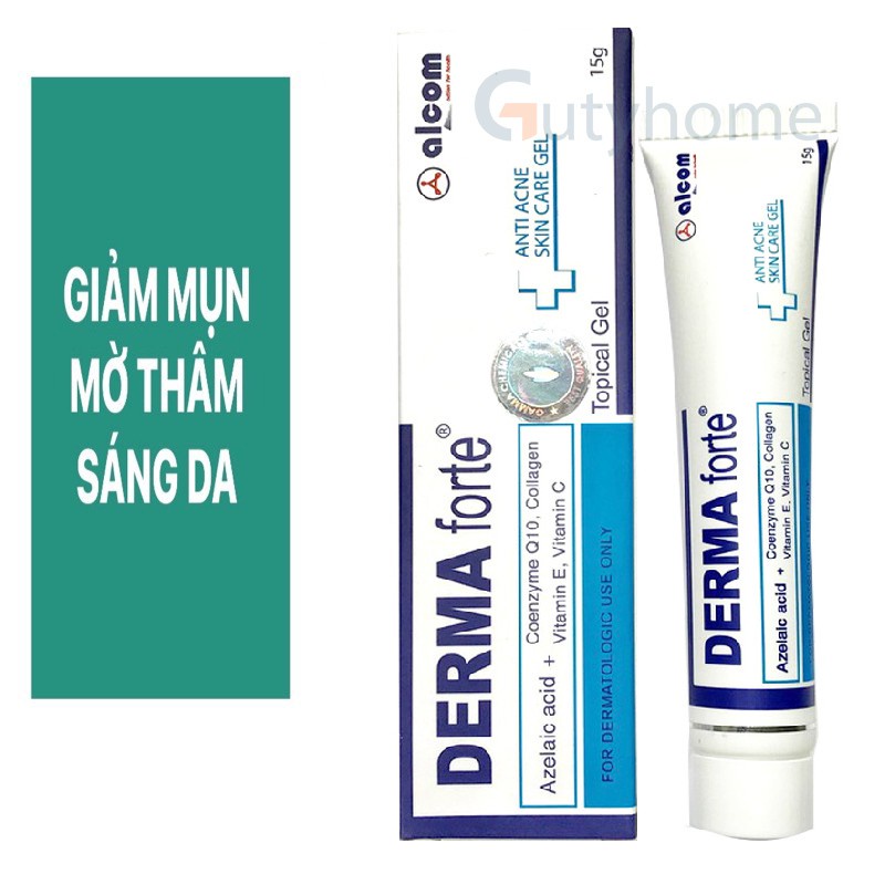 [Chính Hãng] Derma Forte 15g Kem Mụn Chính Hãng Gamma Chemicals ...