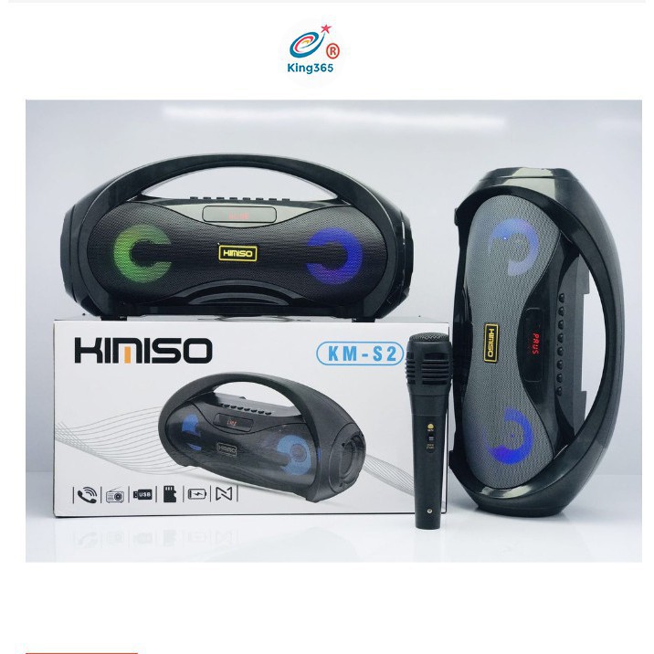 Loa karaoke bluetooth Kimiso KM-S2 có kèm mic | Shopee Việt Nam
