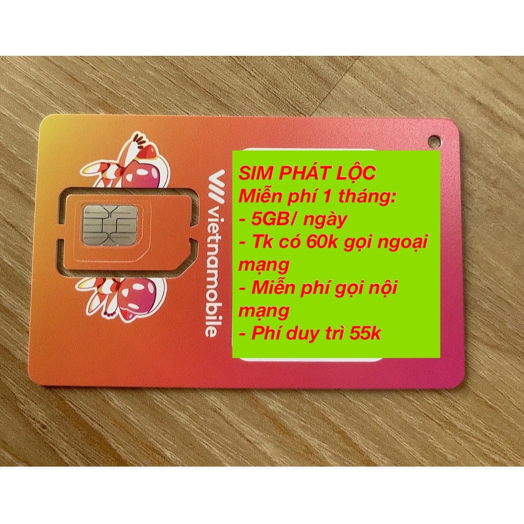 SIM PHÁT LỘC VNMB DATA 150GB/ THÁNG (miễn phí 1 tháng) | Shopee Việt Nam