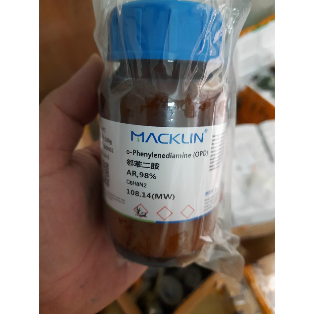 Hóa chất o-Phenylenediamine (OPD) 98% CAS 95-54-5 Lọ 100g C6H8N2 ...