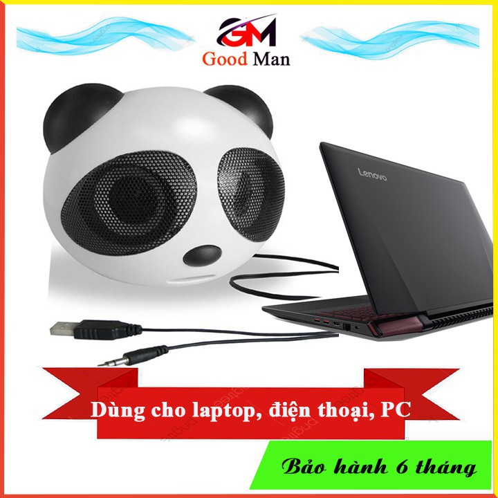 Loa máy tính mini dễ thương cao cấp, Loa vi tính nghe nhạc gấu trúc và ...