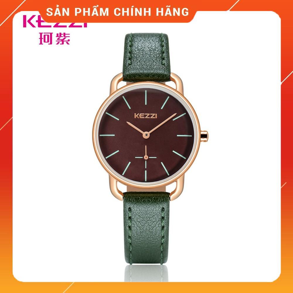 ĐỒNG HỒ NỮ KEZZI 1675 DÂY DA CAO CẤP, THIẾT KẾ SANG TRỌNG | Shopee Việt Nam