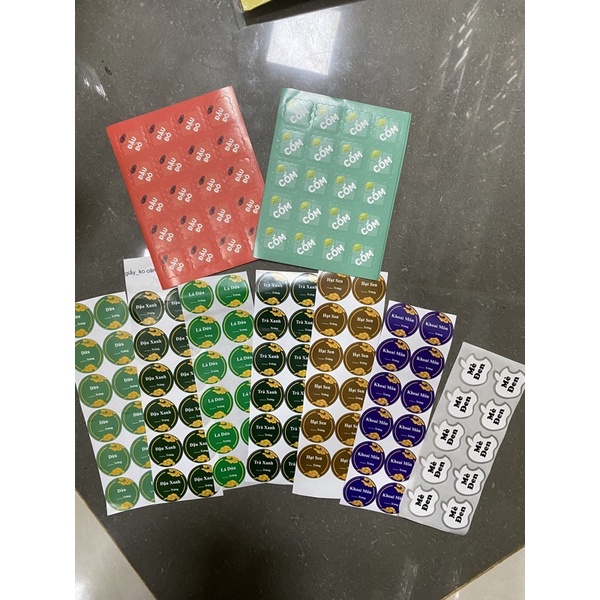 TEM DÁN TRUNG THU - TỜ 12 TEM CON | Shopee Việt Nam