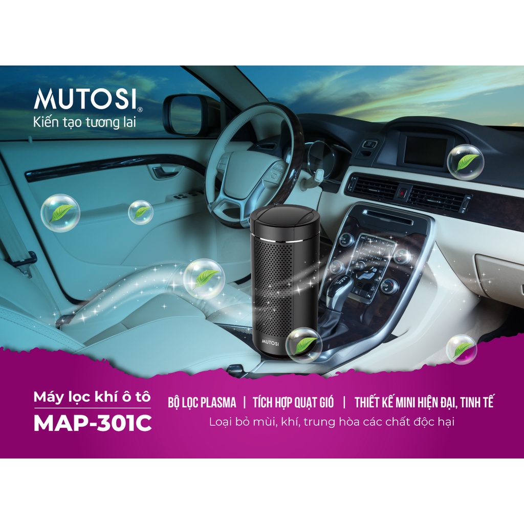 Máy lọc không khí Ôtô Mutosi MAP-301C|HÀNG CHÍNH HÃNG| BẢO HÀNH 12 ...