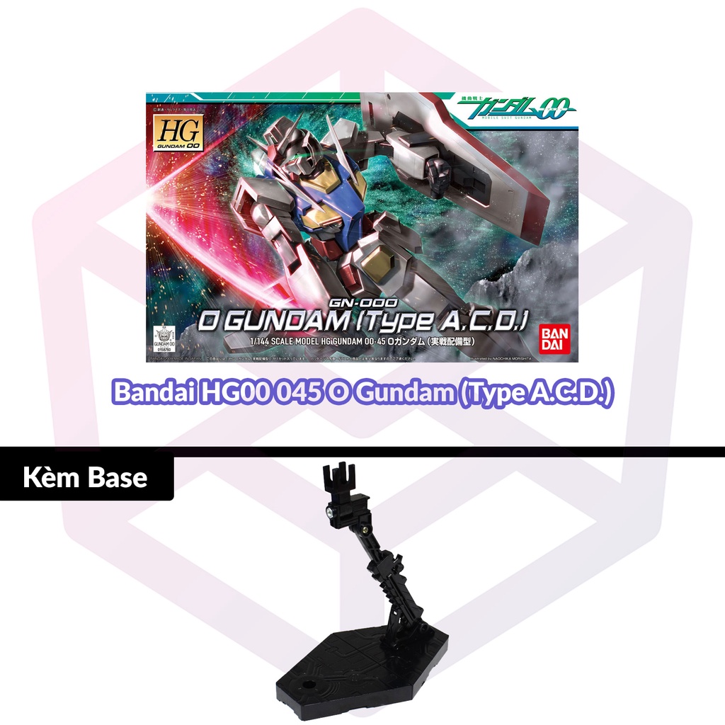 Mô hình Gundam Bandai HG 045 O Gundam (Type A.C.D) 1/144 Gundam 00 [GDB] [BHG] | Shopee Việt Nam