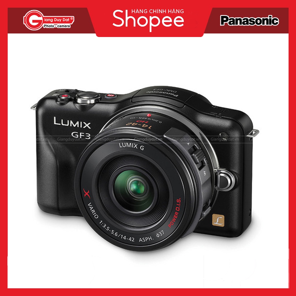 Combo Máy Ảnh Panasonic Lumix DMC GF3 Kèm Ống Kính Kit 1442mm Chính Hãng | Shopee Việt Nam