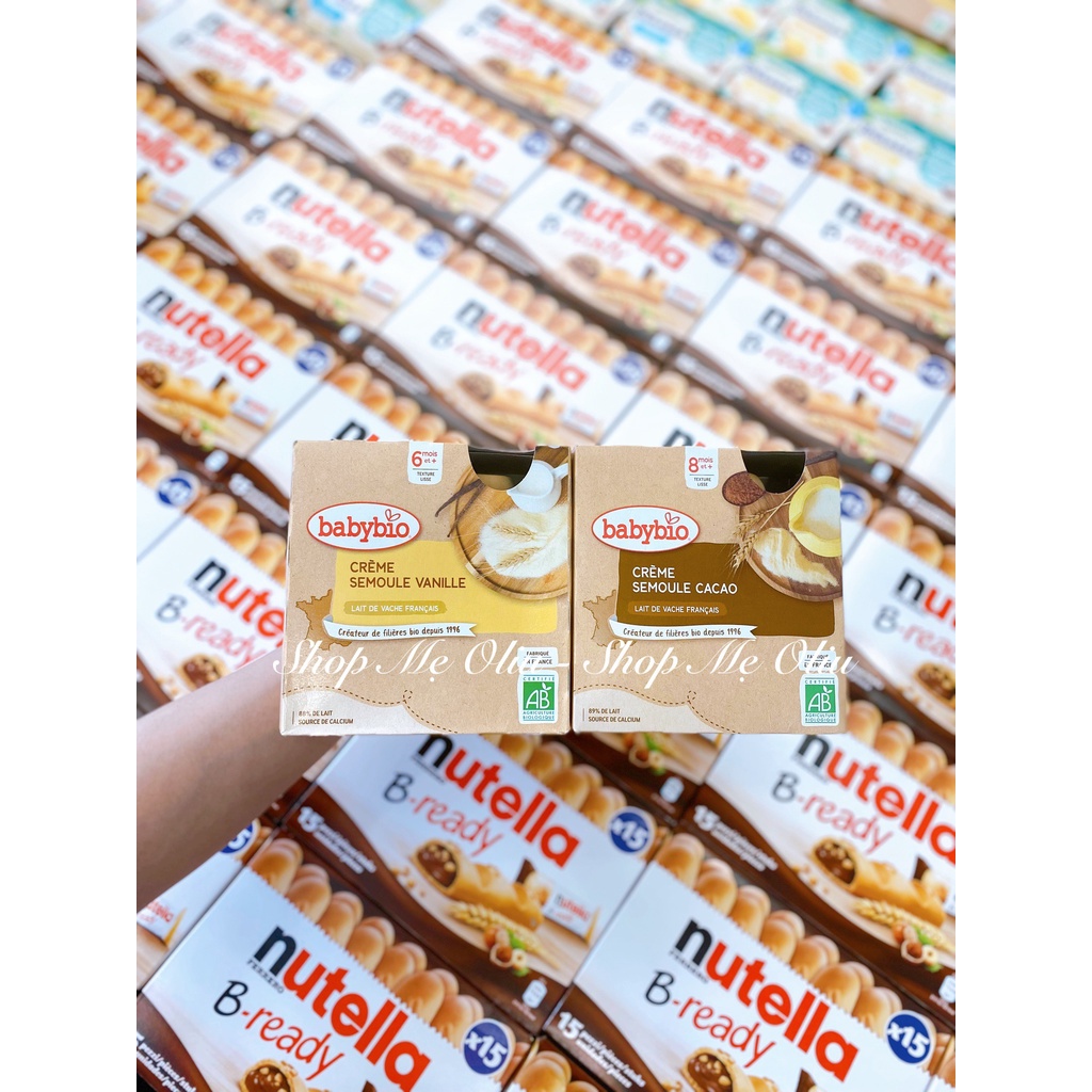 Váng sữa ăn dặm hữu cơ BabyBio cho bé từ 6 tháng tuổi (85G X 4) | Shopee Việt Nam