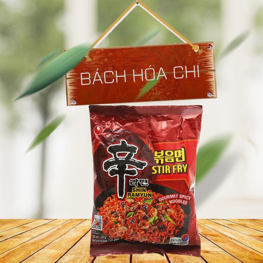 Mì xào khô Nongshim Shin Ramyun gói 131g | Shopee Việt Nam