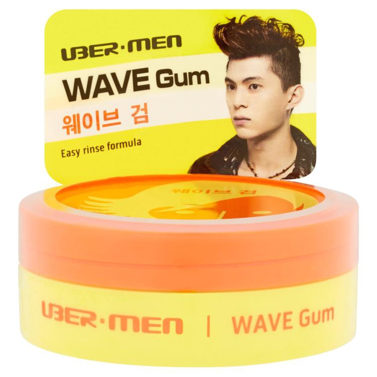 Sáp Vuốt Tóc Ubermen Wave Gum 70g ( Sử dụng cho tóc quăn và gợn sóng ...