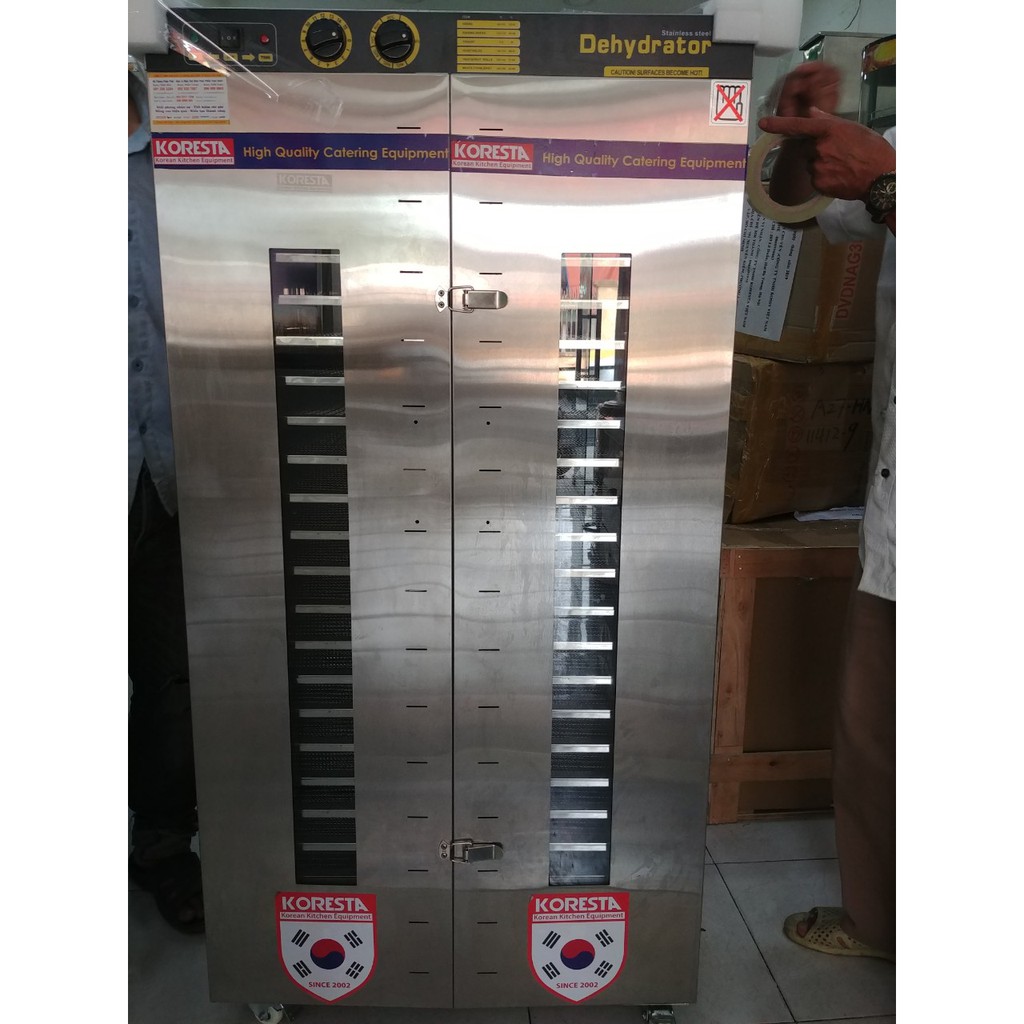 Máy sấy hoa quả Koresta KR-08 - 24 khay loại lớn sấy công nghiệp ...