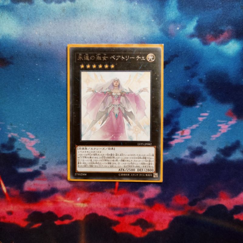 Thẻ bài Yugioh chính hãng Konami Beatrice, Lady of the Eternal LVP1-JP082 Rare | Shopee Việt Nam