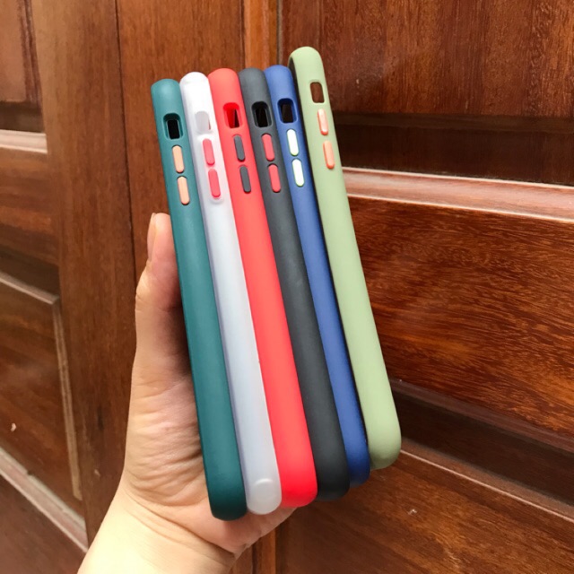 Ốp lưng nhám ip 11/ip11 pro/ip11 pro max/ipxsmax/ipx/ip8p,7p,6p,6 ...