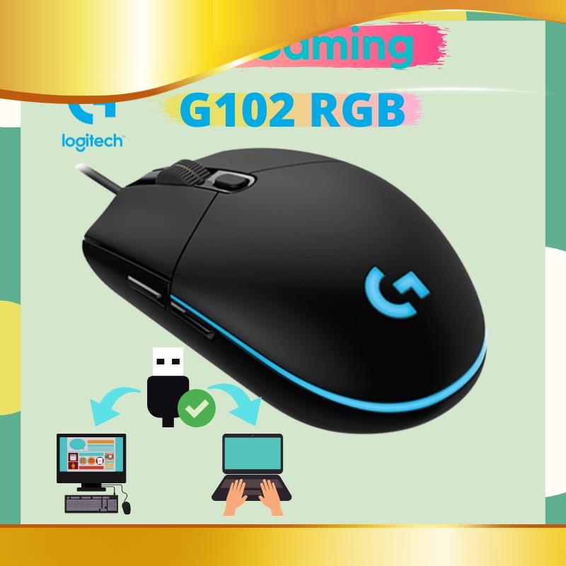 Chuột game Logitech G102 Prodigy RGB LED (Đen) - Dành Cho Game Thủ ...