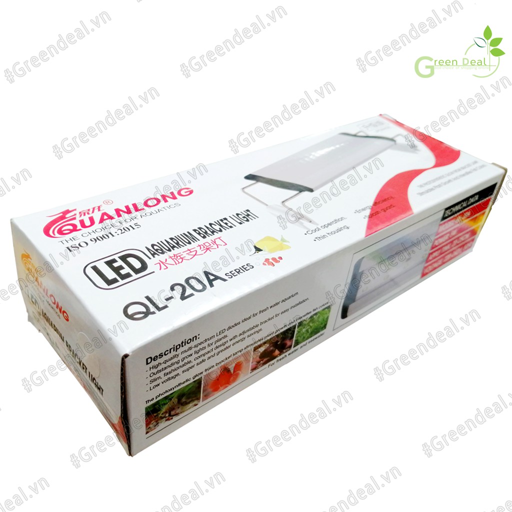[BH 06 tháng] QUANLONG - LED Light (AL-20A) | Đèn trồng cây thủy sinh trong hồ cá, bán cạn, tiểu ...