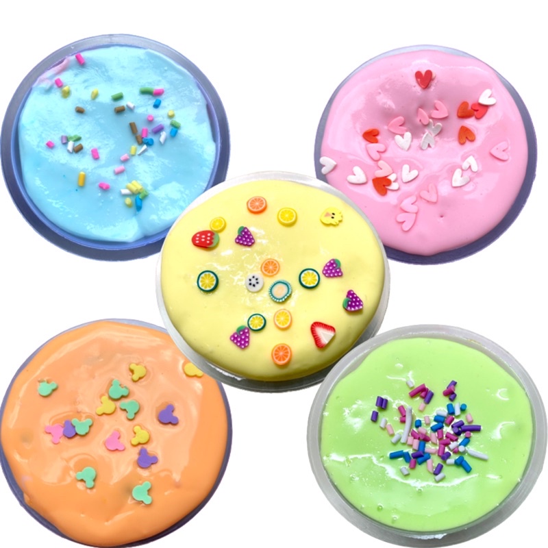 Slime Basic Hủ Bánh Flan Dẻo, Bóng, Giá Sỉ/ Có Hương Mỹ/ Kèm Cốm Trang ...