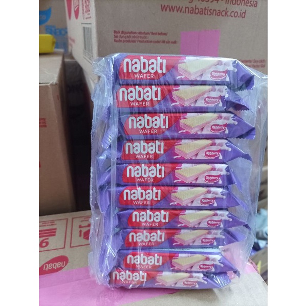 Lốc 10 gói bánh Nabati 17g x10 gói vị phô mai/socola/phúc bồn tử ...