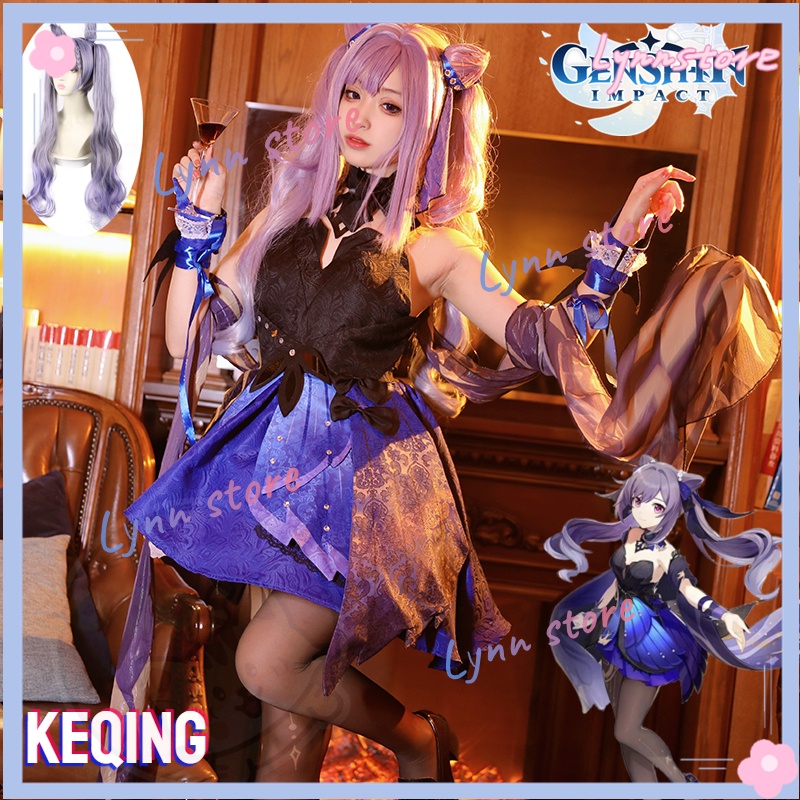 Trò chơi Genshin Impact Keqing Cosplay Costume Ke Qing Cosplay Opulent ...