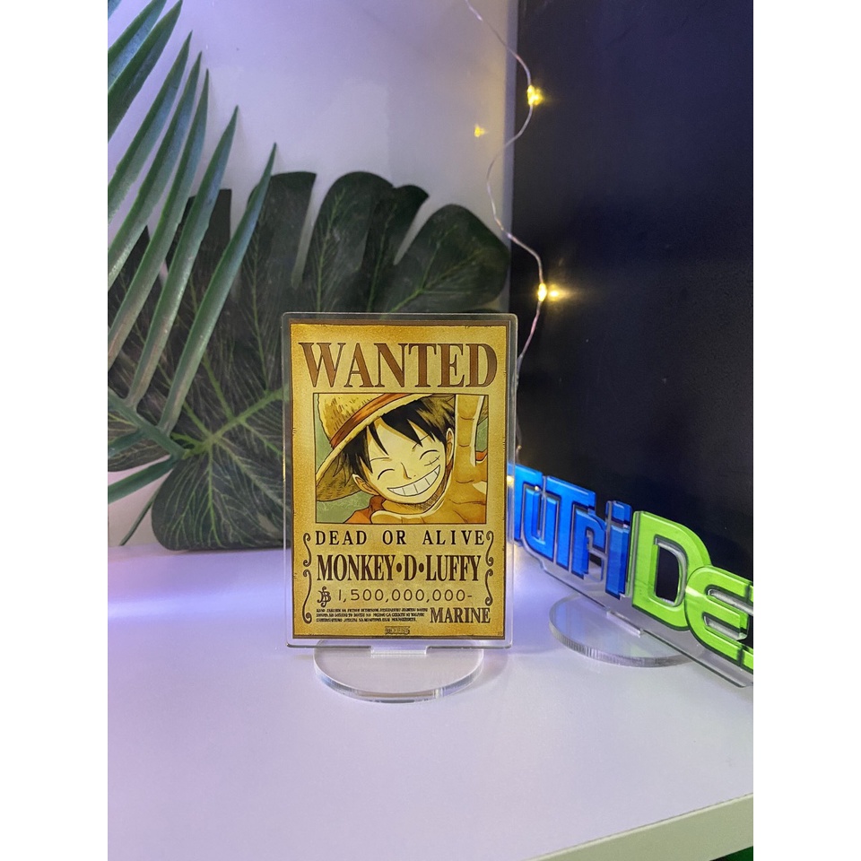 Lệnh truy nã Băng Mũ Rơm Standee lệnh truy nã băng mũ rơm Standee lệnh truy nã Luffy Zoro sanji ...