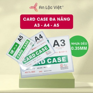 Combo 20 Bìa Card Case A4 & A5, 01 Bìa Card case A3 loại dày 35C cứng ...