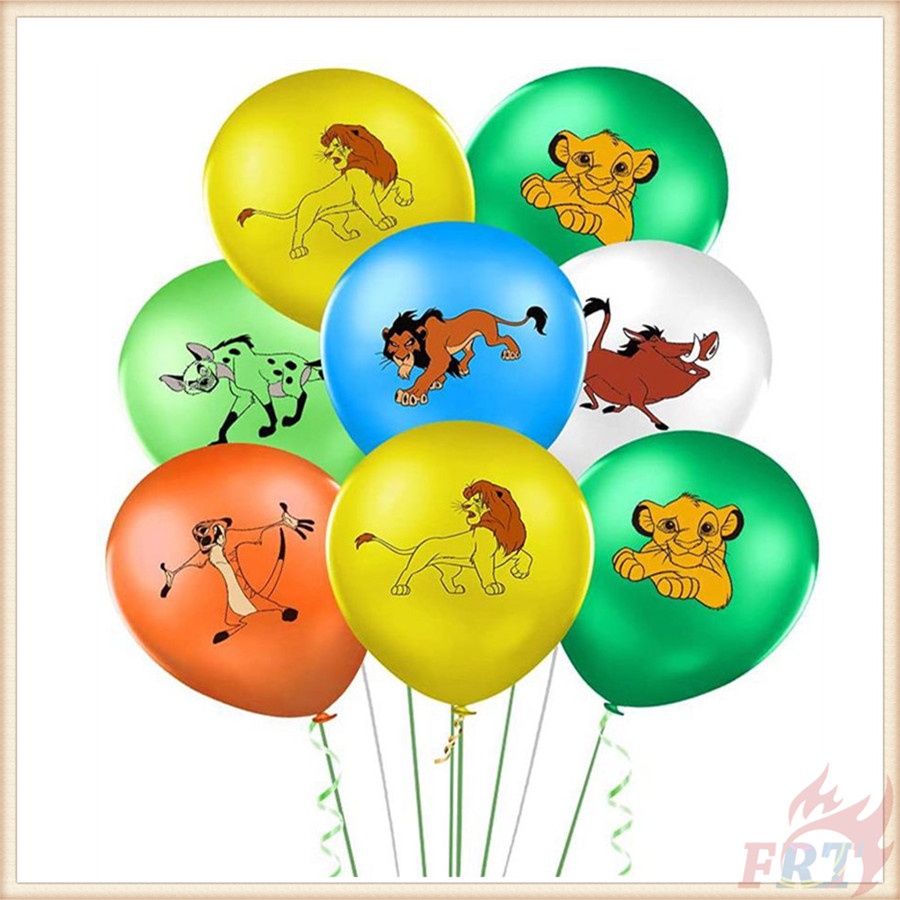 ♦ Trang trí tiệc - Bóng bay ♦ 1 12 Inch D-Cartoon Vua Sư Tử Simba Bong ...
