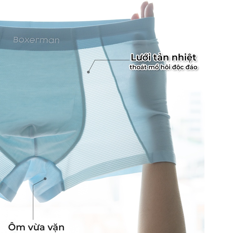 Quần sịp nam combo 5 boxer PROMESH co giãn thoải mái thoáng mát khử mùi ...