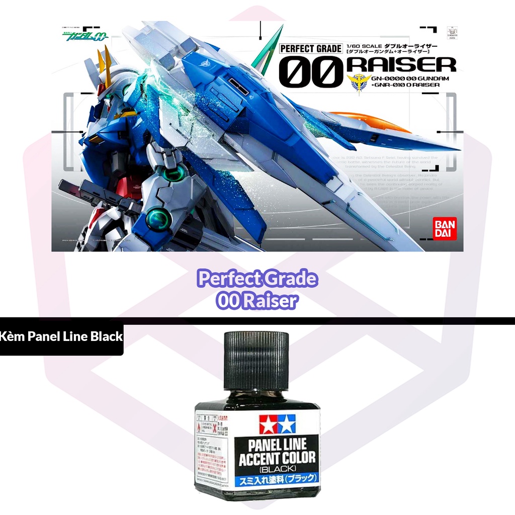Mô Hình Gundam Bandai PG 00 Raiser 1/60 Gundam 00 [GDB] [BPG] | Shopee ...