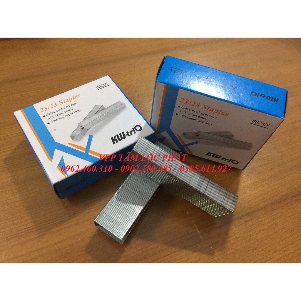 [CHÍNH HÃNG] Đạn ghim KW Trio 23/23 (200 tờ) 23mm - Kim bấm | Shopee Việt Nam