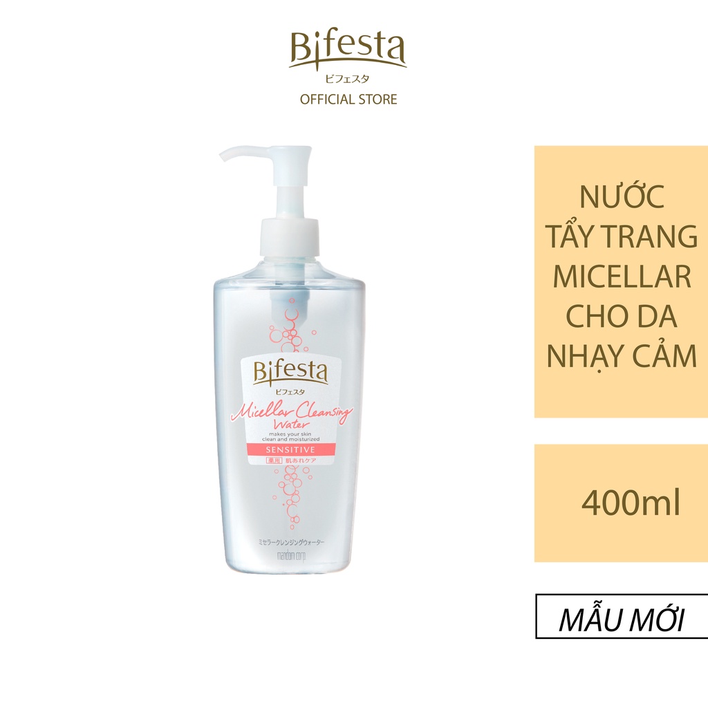 Nước tẩy trang dành cho da nhạy cảm BIFESTA MICELLAR CLEANSING WATER ...