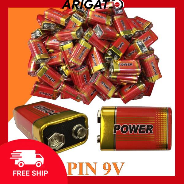 Pin 9V Power Dùng Cho Bộ Test Mạng, Mic Hát...Cực Bền,Giá Rẻ. Pin ...
