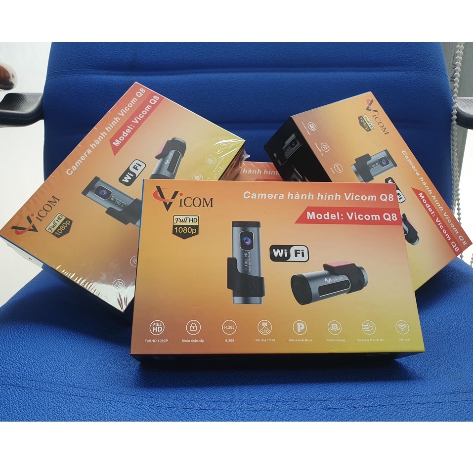 Camera Hành Trình Vicom Q8 - Chính Hãng (Tặng thẻ nhớ 32GB) | Shopee Việt Nam