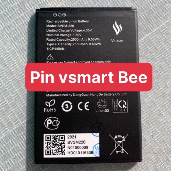 pin vsmart Bee / model BVSM-220 - chính hãng | Shopee Việt Nam