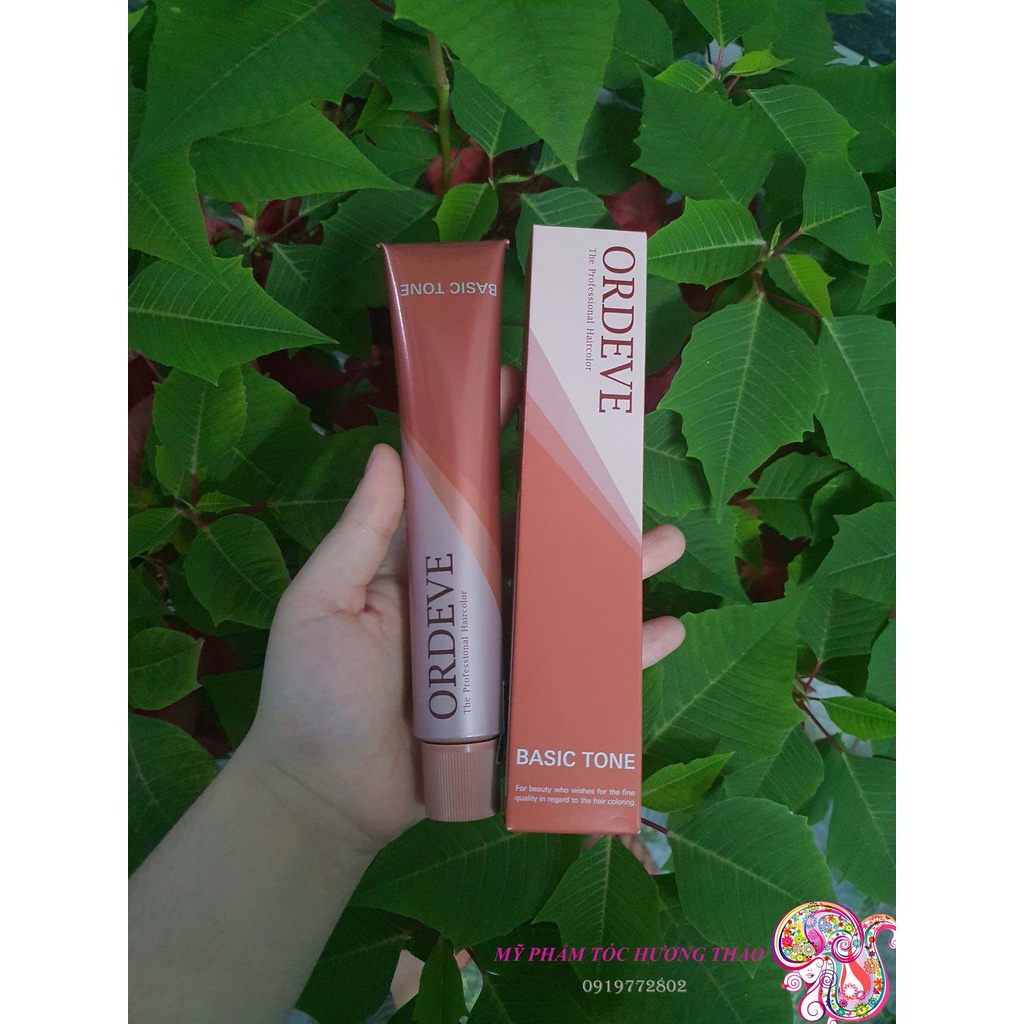 Màu nhuộm thời trang Milbon Ordeve The Profesional Hair Color 80g | Shopee Việt Nam