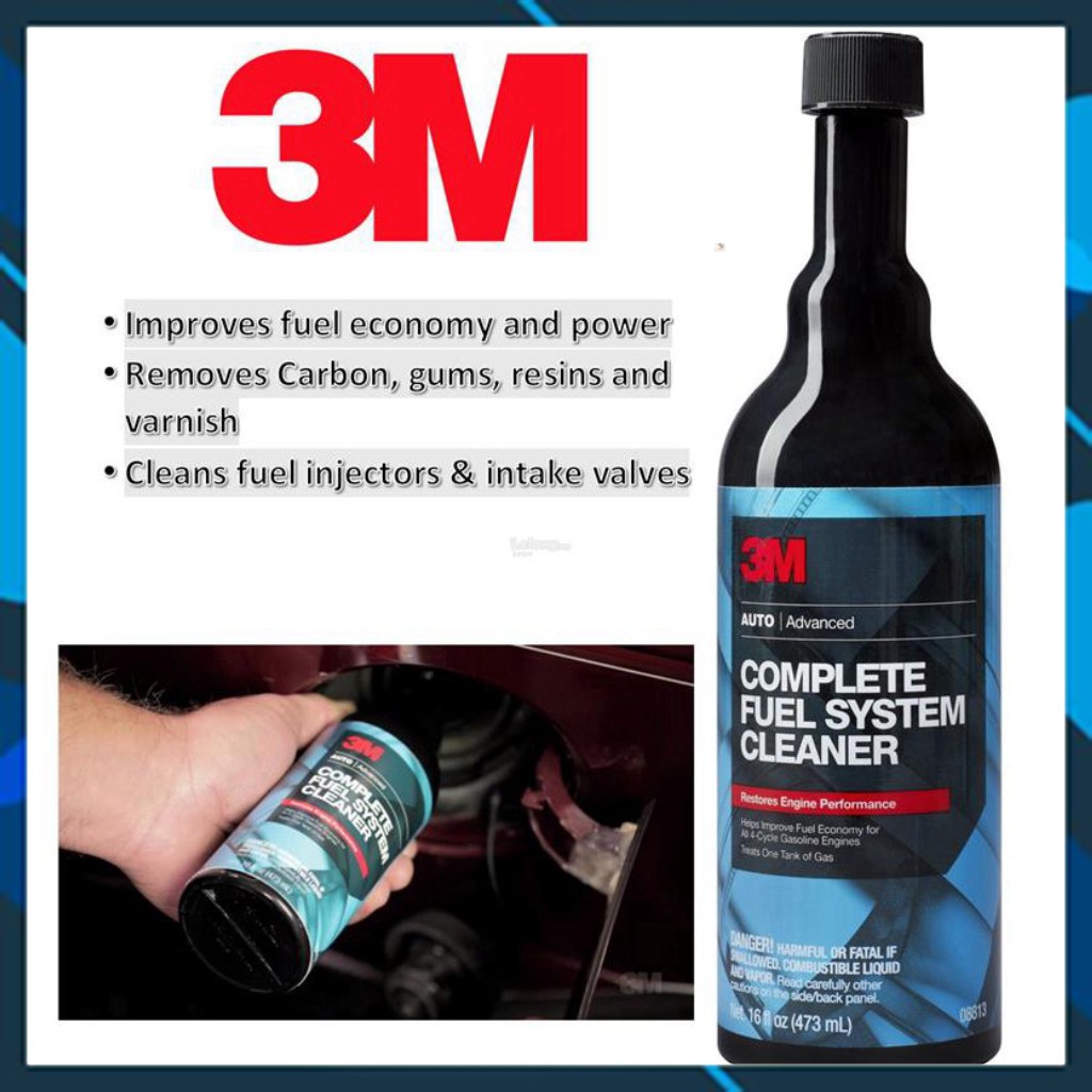 Dung môi phụ gia xăng 3M 08813 - PN8813 Fuel System Cleaner Tank ...