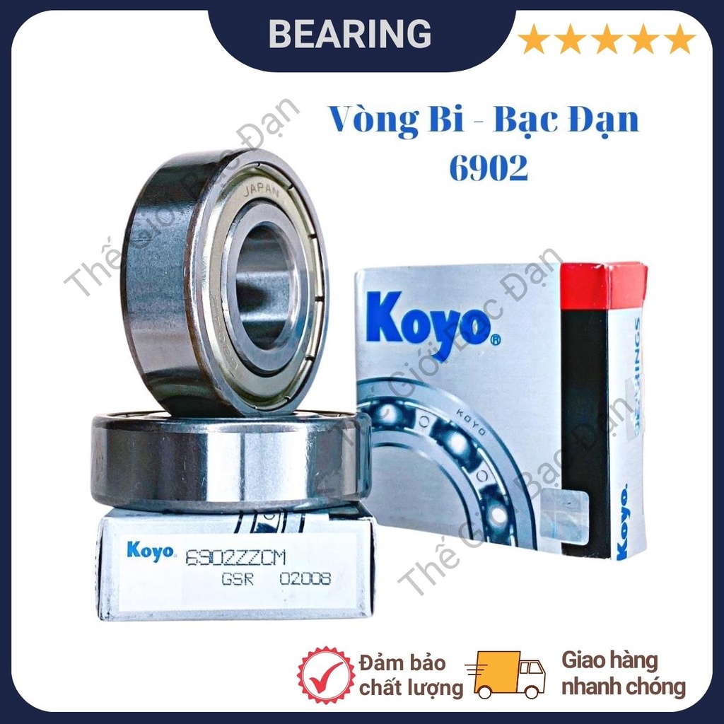 Vòng bi bạc đạn 6902 ZZCM KOYO -hàng đẹp - chất lượng cao -Thế Giới Bạc ...